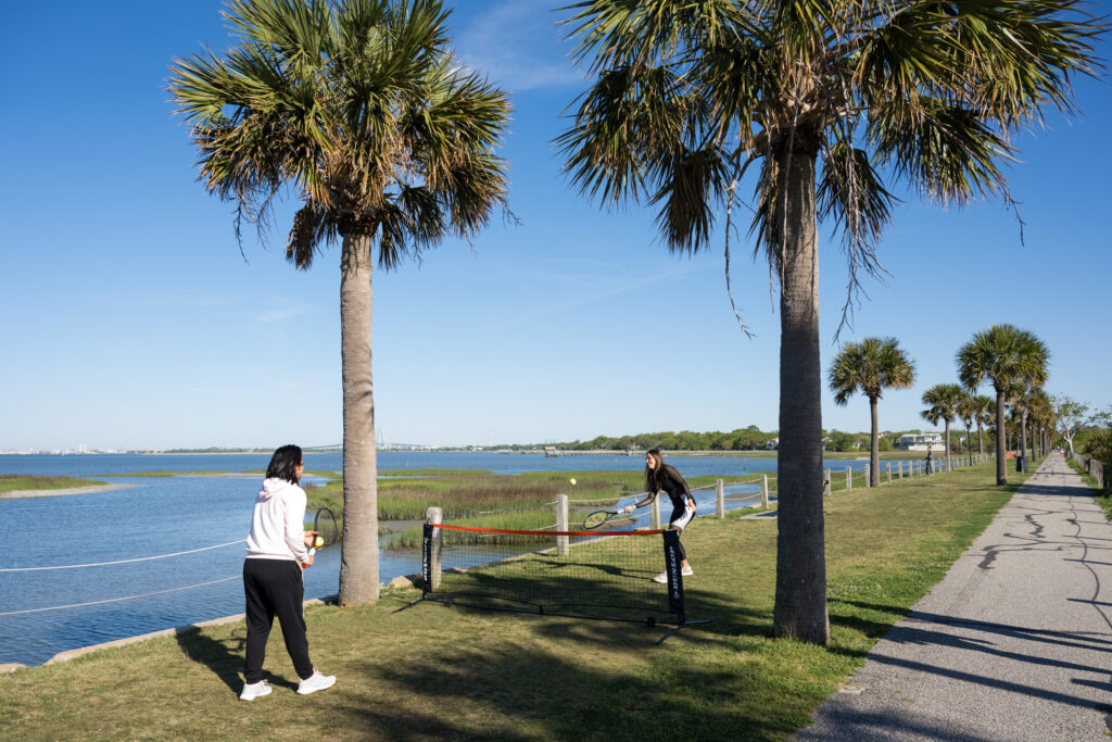 Video: Bencic, Jabeur visit historic Pitt St. Bridge for Charleston ...