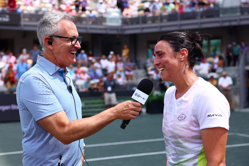 Interview: [2] Ons Jabeur – 3R (def. [WC] Caroline Dolehide 6-3 7-5 ...