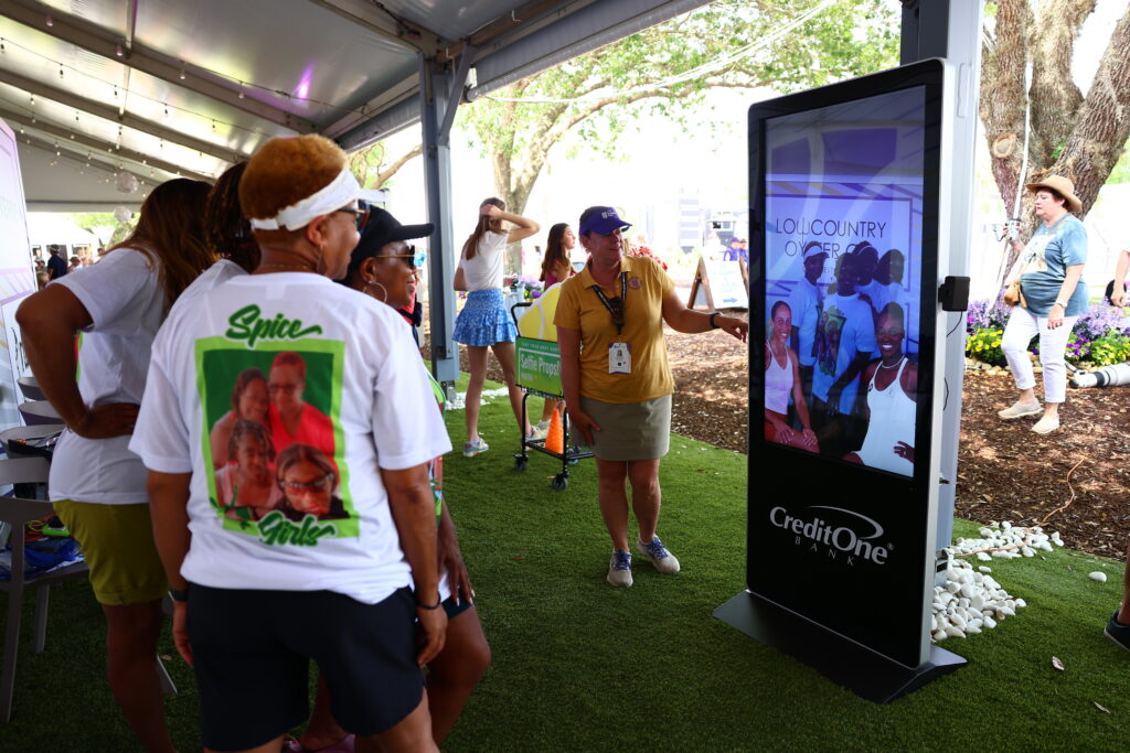 Partner Activations – Credit One Charleston Open