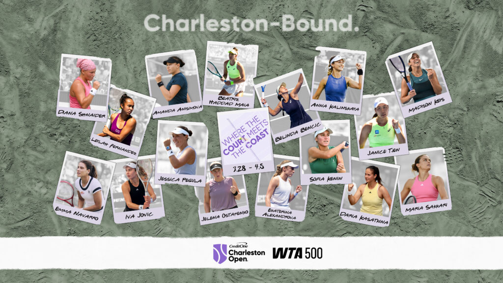Credit One Charleston Open Releases Preliminary Player Field Featuring ...